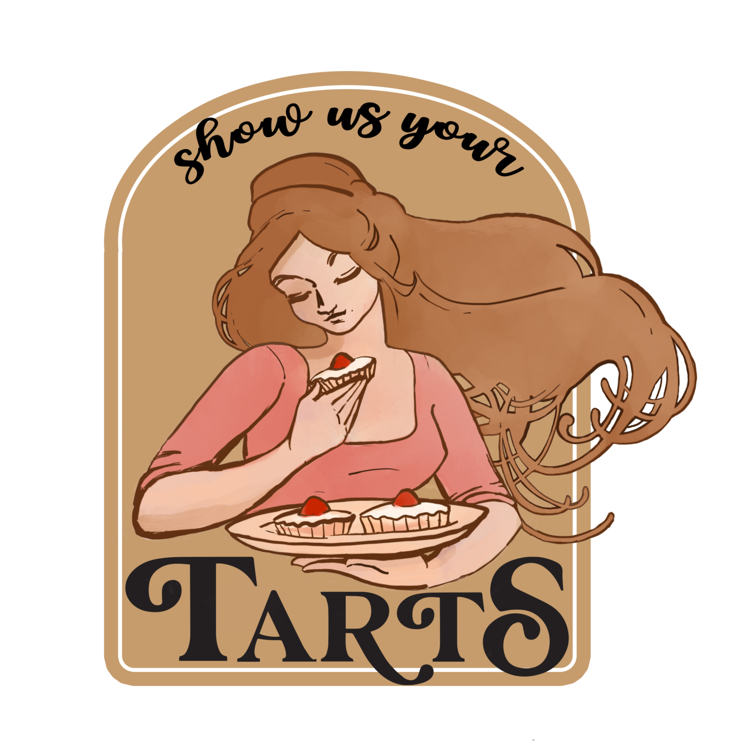 Show Me Your Tarts Bakery Logo – Jahnava Chan-Edwards